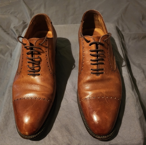 Brooks Brothers | Shoes | Brooks Brothers Oxfords Shoes Brown | Poshmark